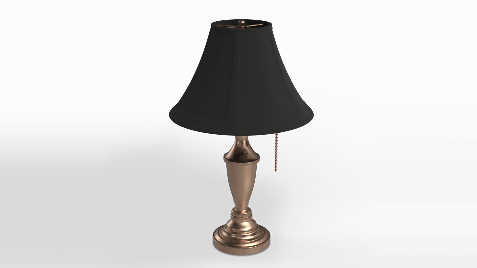 3D Vintage Table Lamp Light Model - TurboSquid 1569719