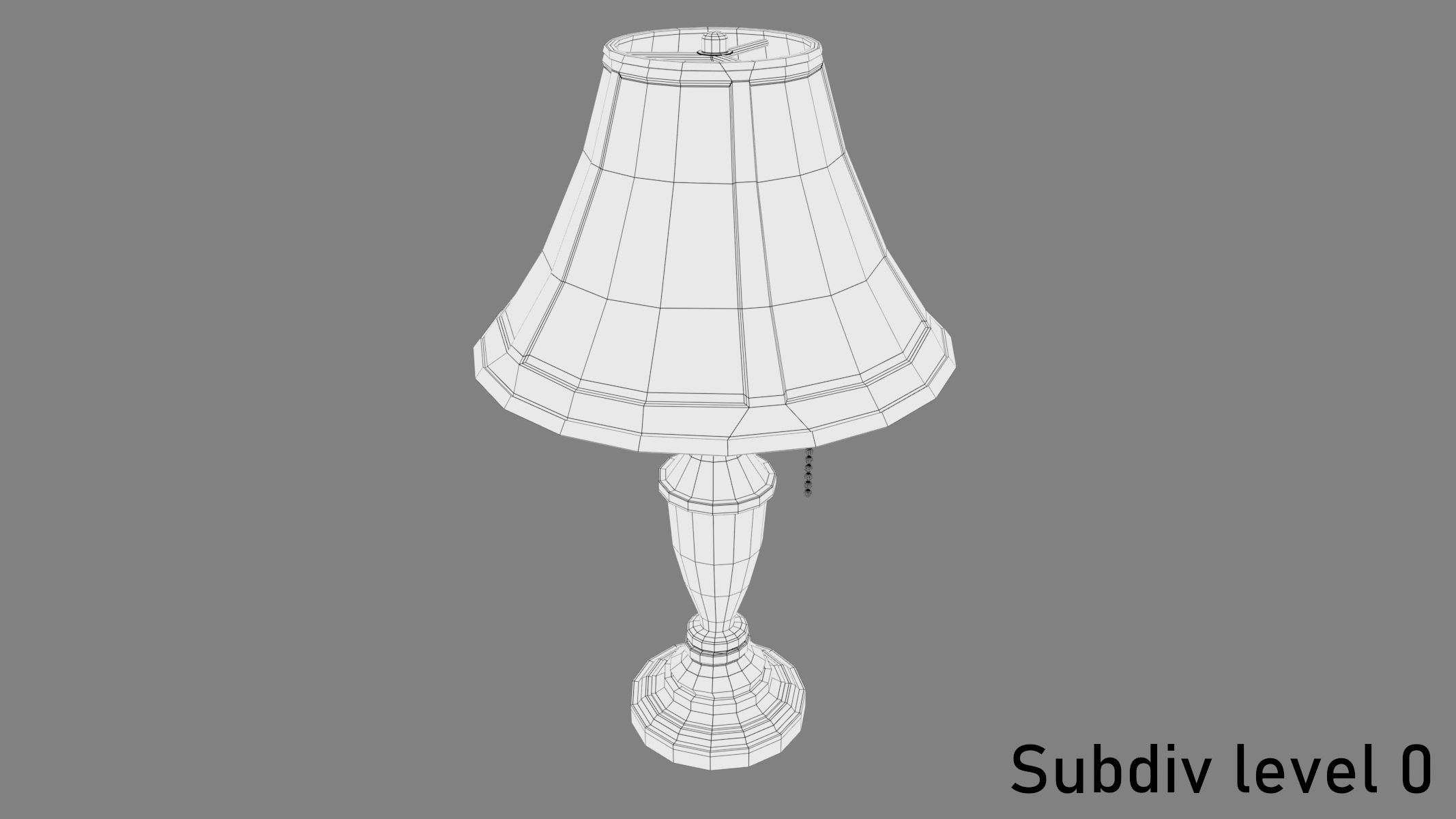 3D vintage table lamp light model - TurboSquid 1569719