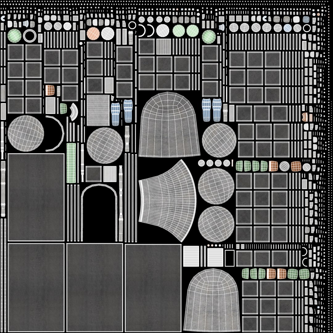 3D Model Nuclear Reactor - Power Plant Isometric - TurboSquid 2368029