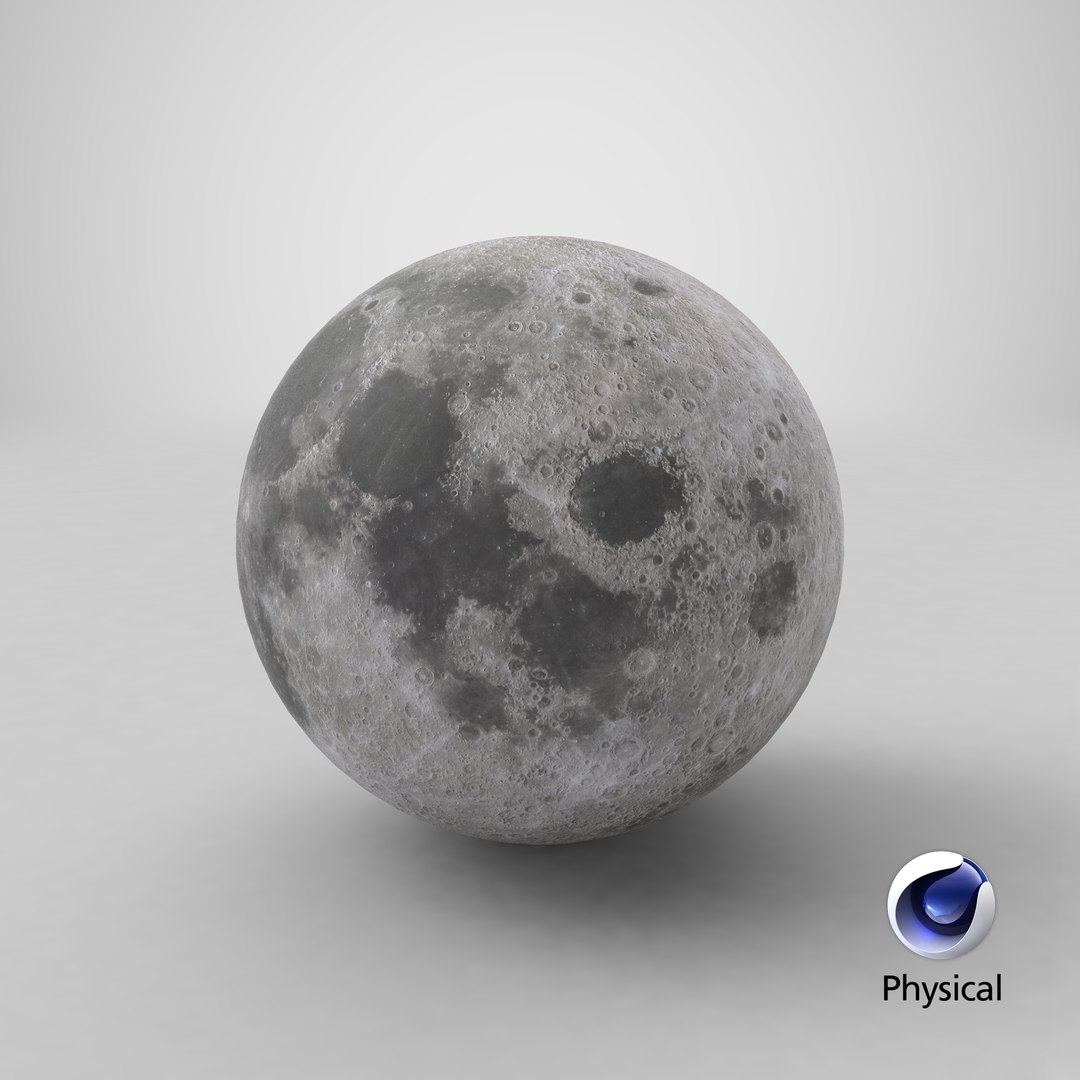 Earth Moon 3D Model - TurboSquid 1389103