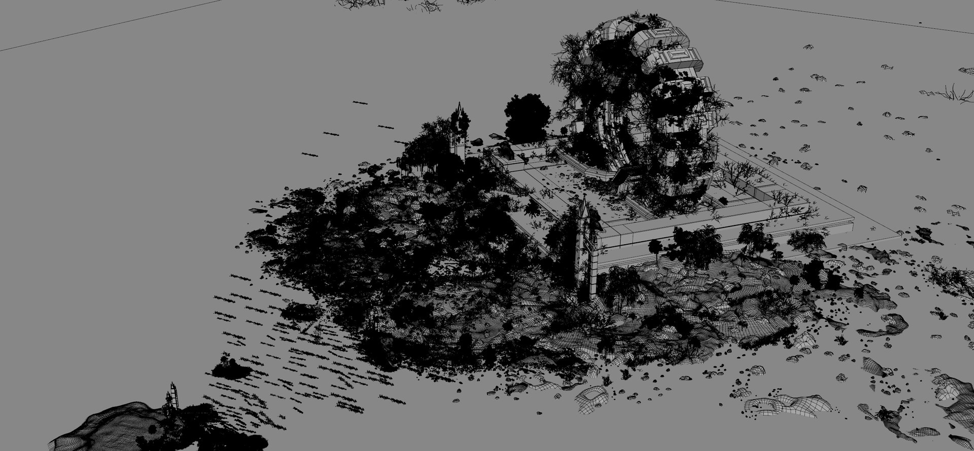 Ancient StarGate Environment 3D Model - TurboSquid 2202713