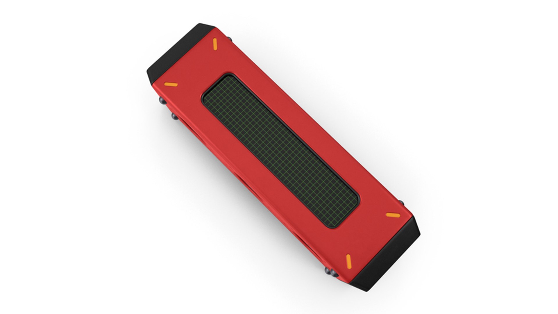 Scifi Device Red V6 PBR 3D Model - TurboSquid 2305933