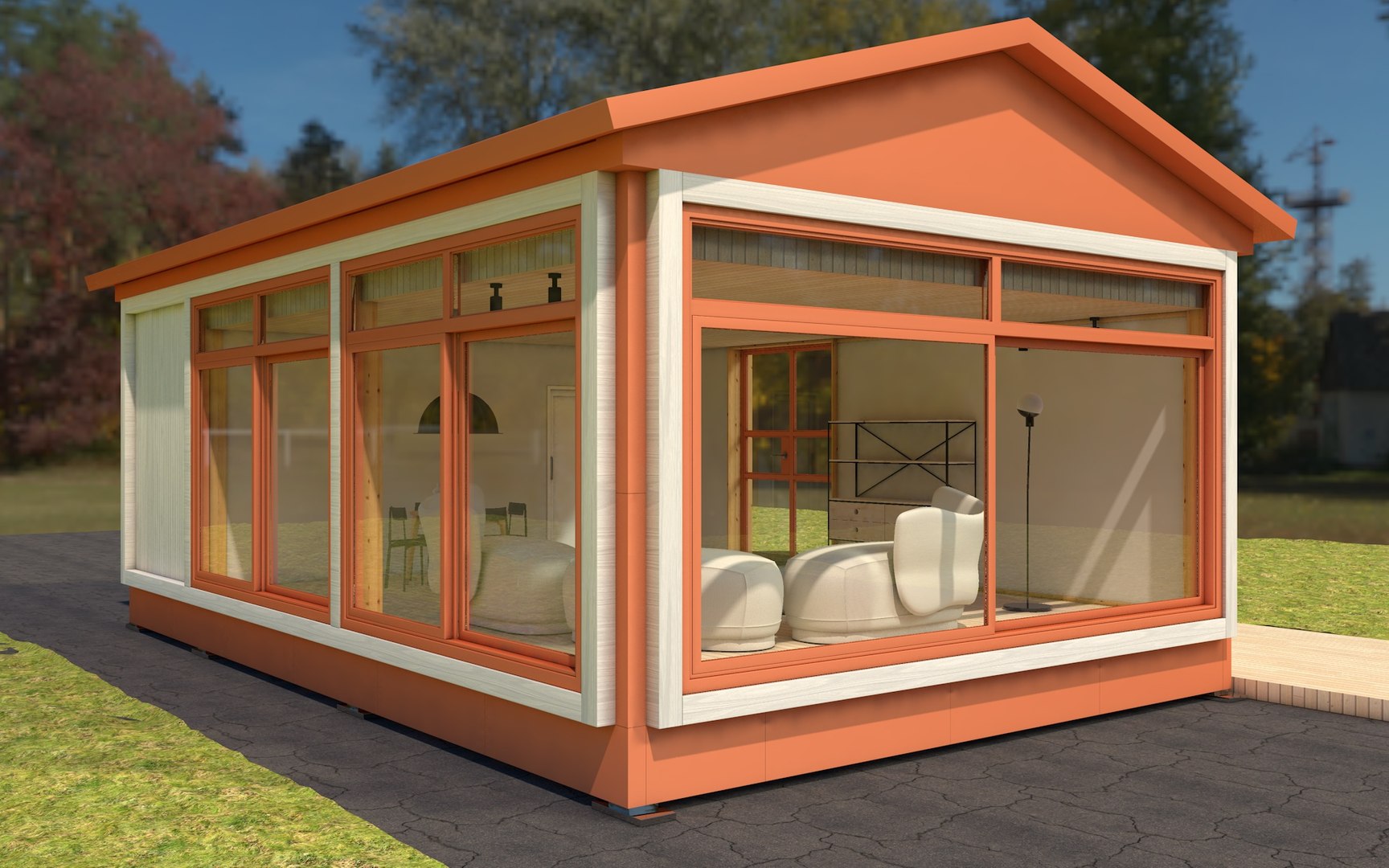 3D Self-Powered House Model - TurboSquid 1901591