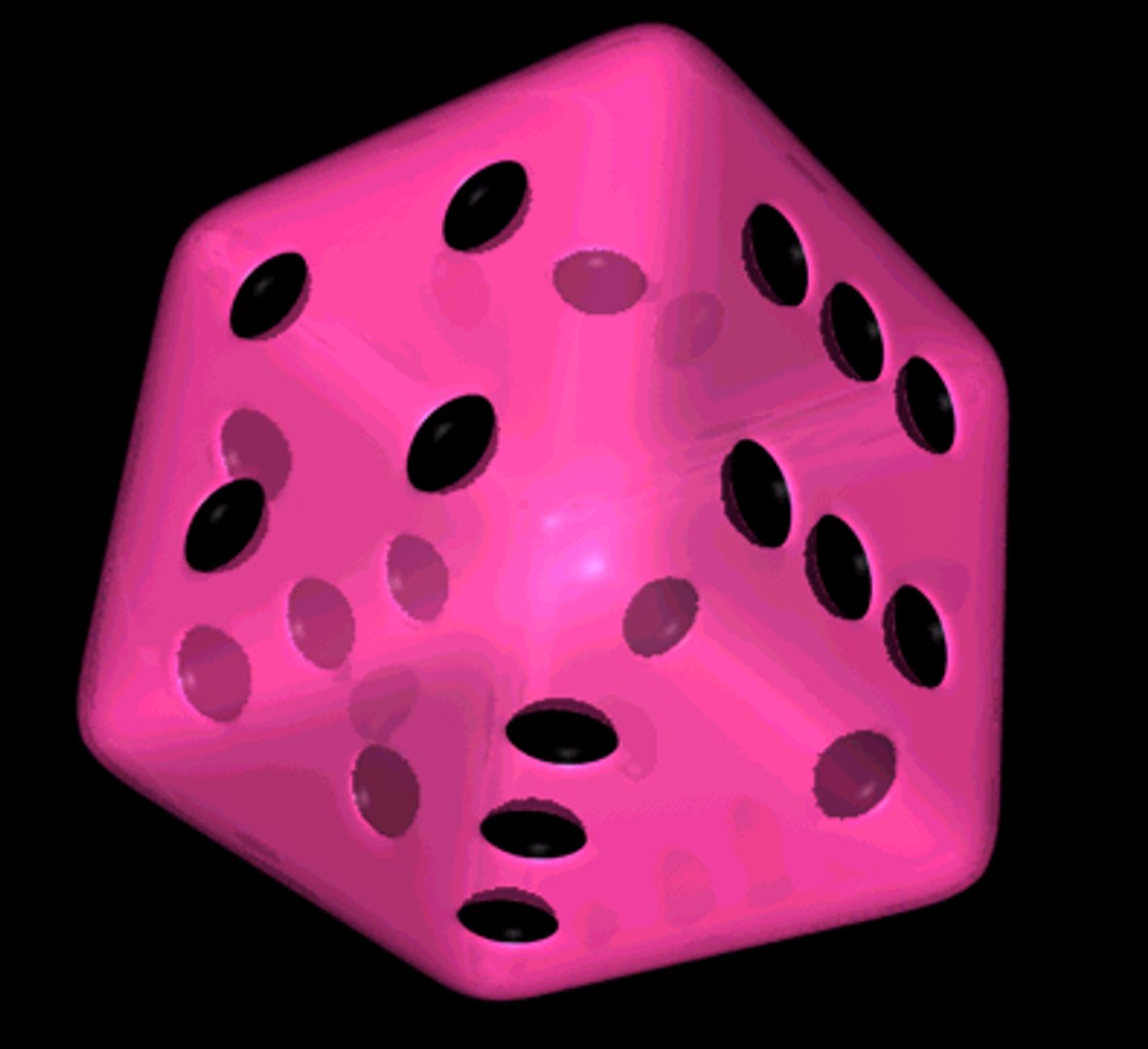 Dice Transparent 3d C4d