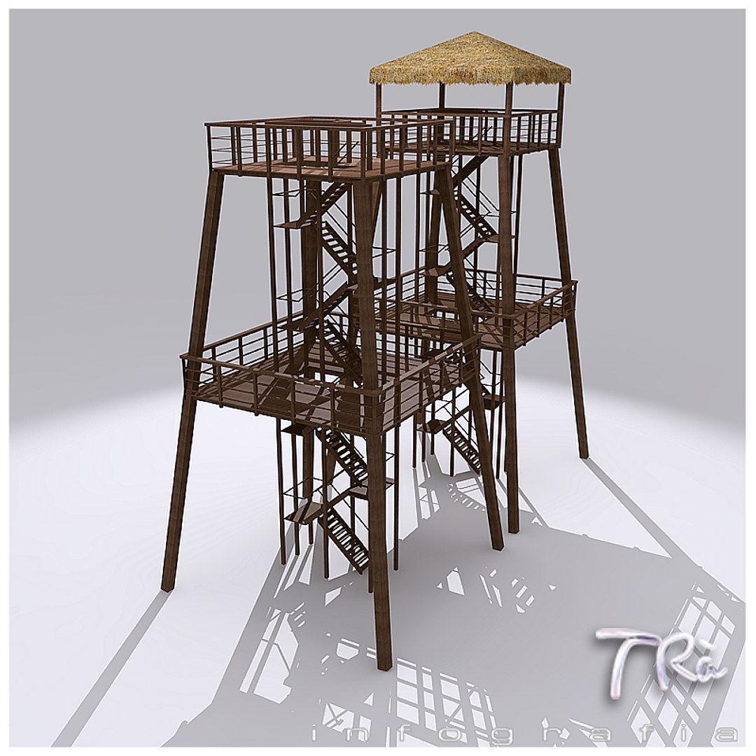 Watchtower Tower 3d Model