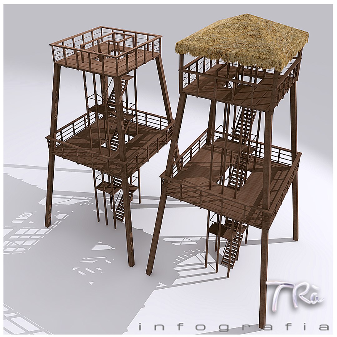 Watchtower Tower 3d Model