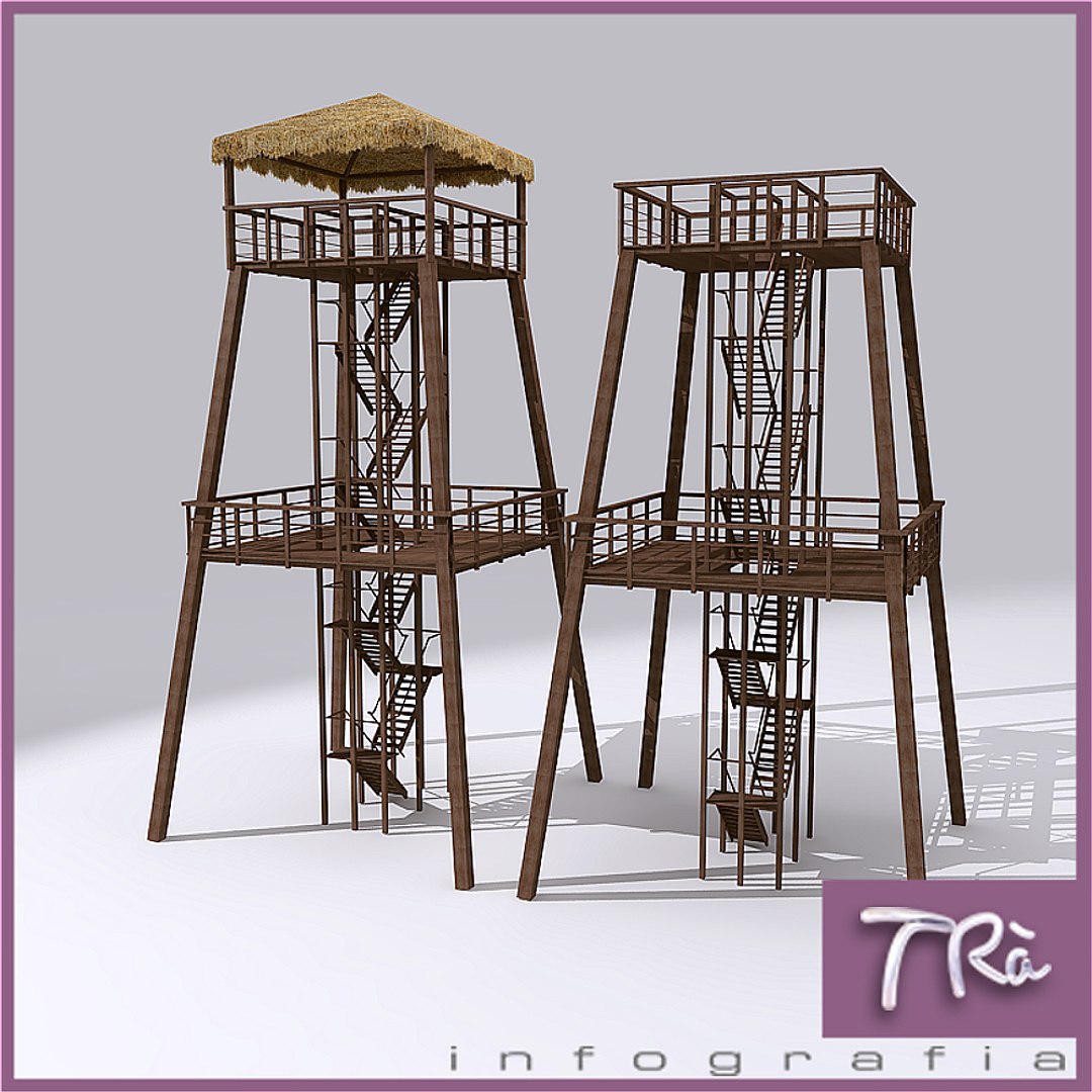 Watchtower Tower 3d Model