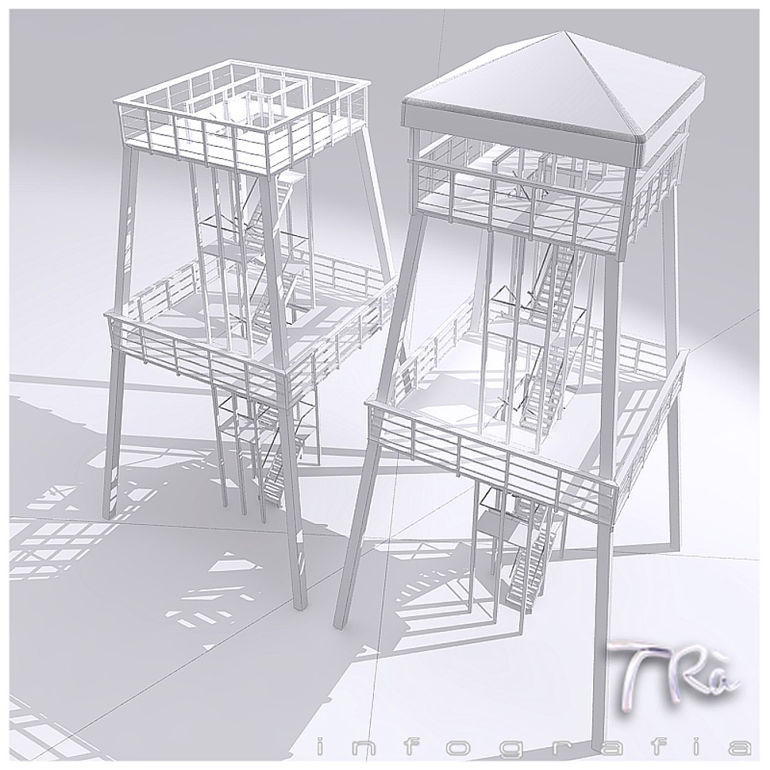 Watchtower Tower 3d Model