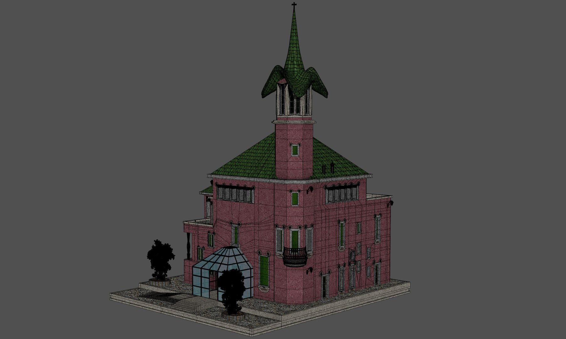 Gaudi House Museum 3D Model - TurboSquid 2300312