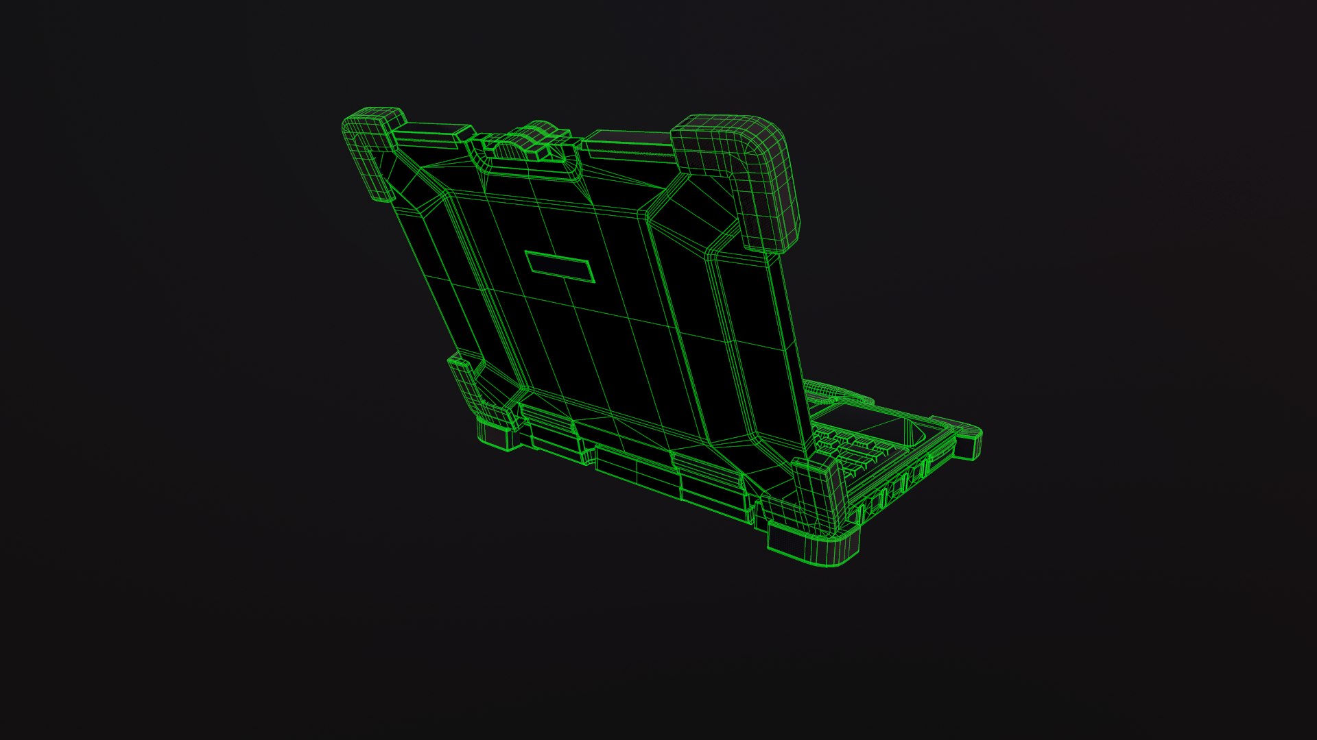 3D Model Laptop Rugged Scifi - TurboSquid 1588937