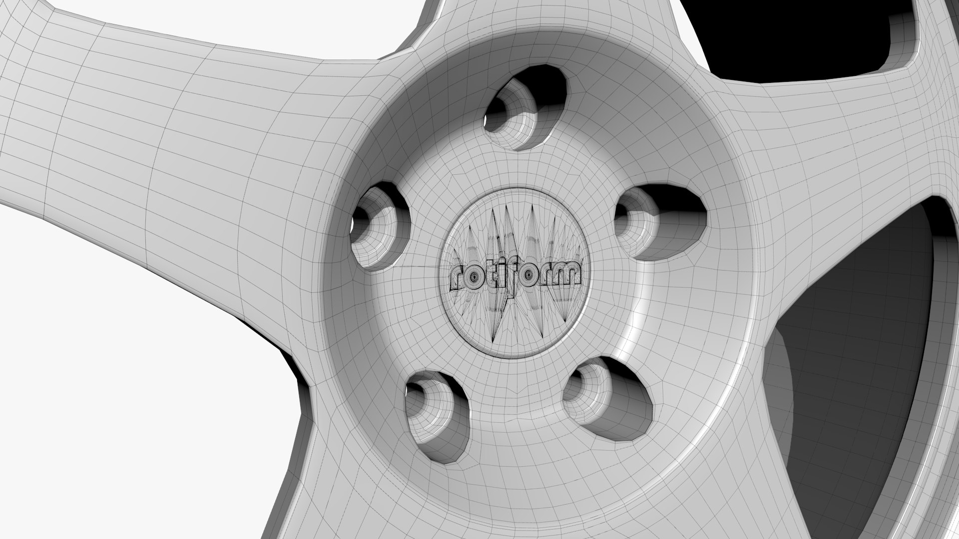 Rotiform Wheel Rims 3D Model - TurboSquid 1431914