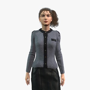Download Free & Premium Anime Girl 3d Model 3D Models | TurboSquid