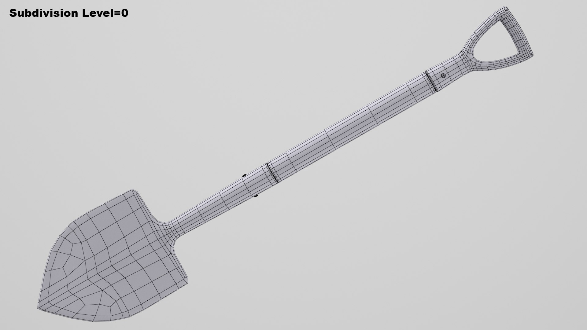 Shovel 3D Model - TurboSquid 1809034