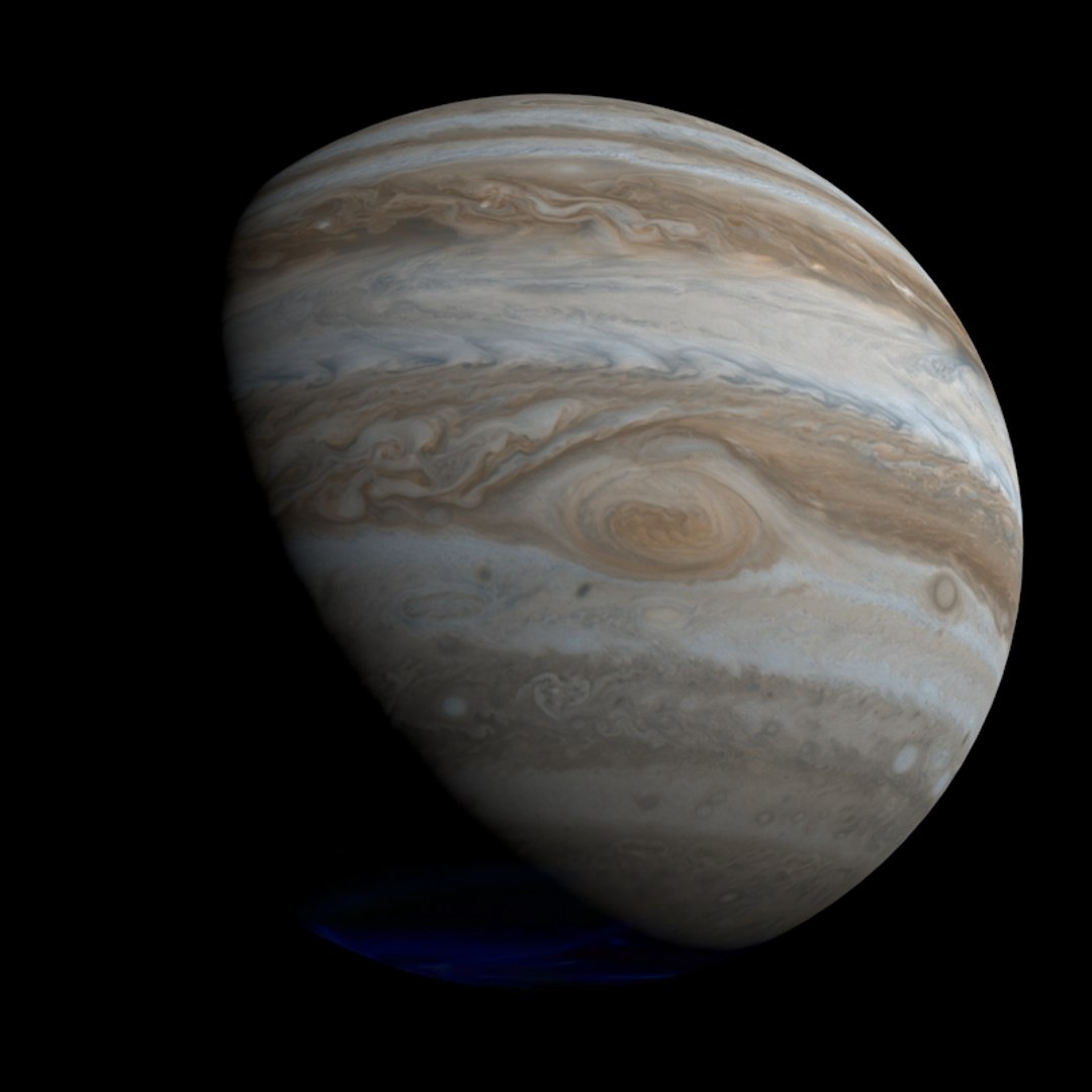 3d Photorealistic Jupiter