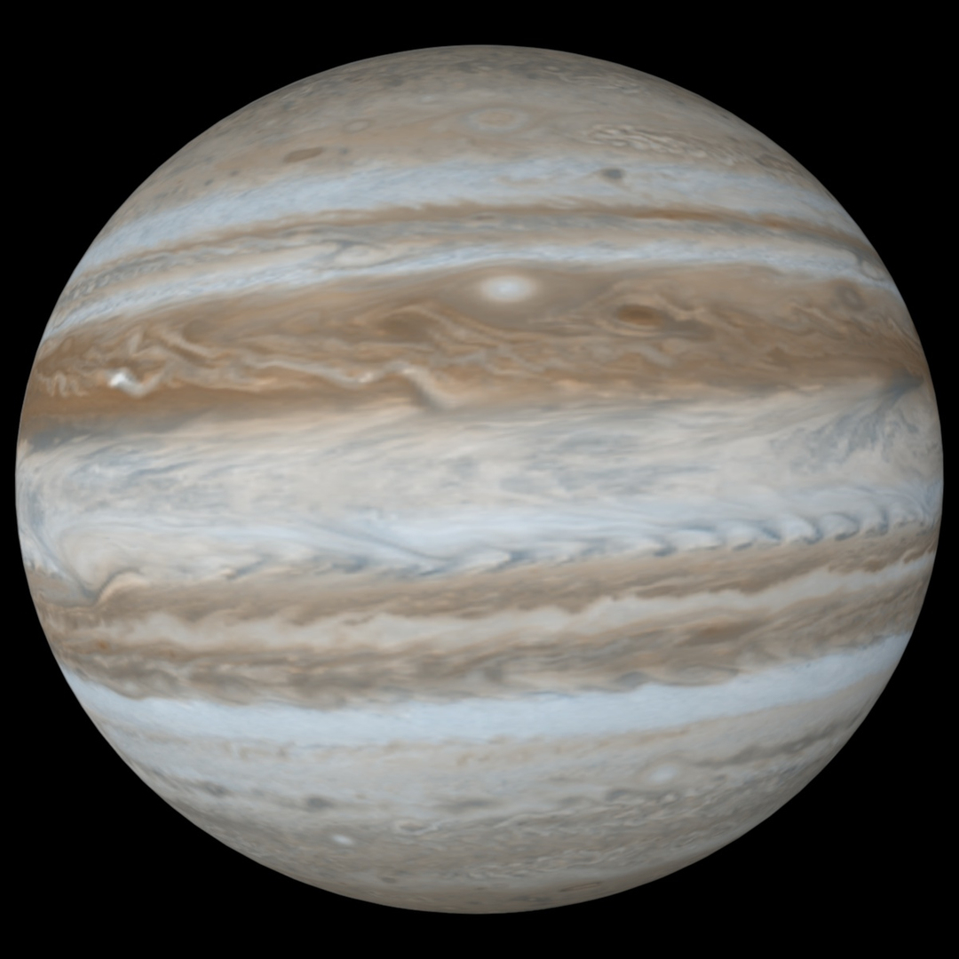 3d Photorealistic Jupiter