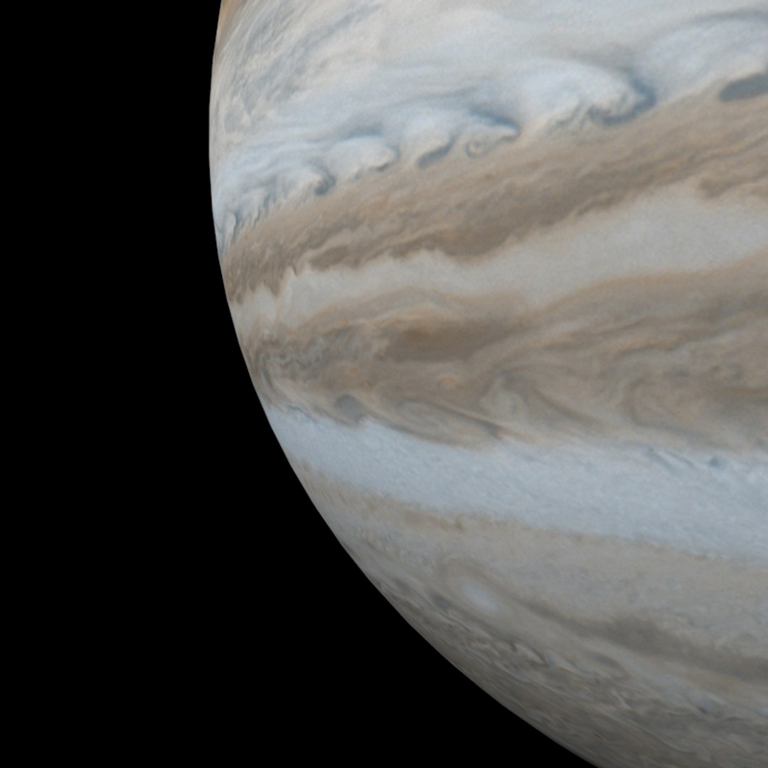 3d Photorealistic Jupiter