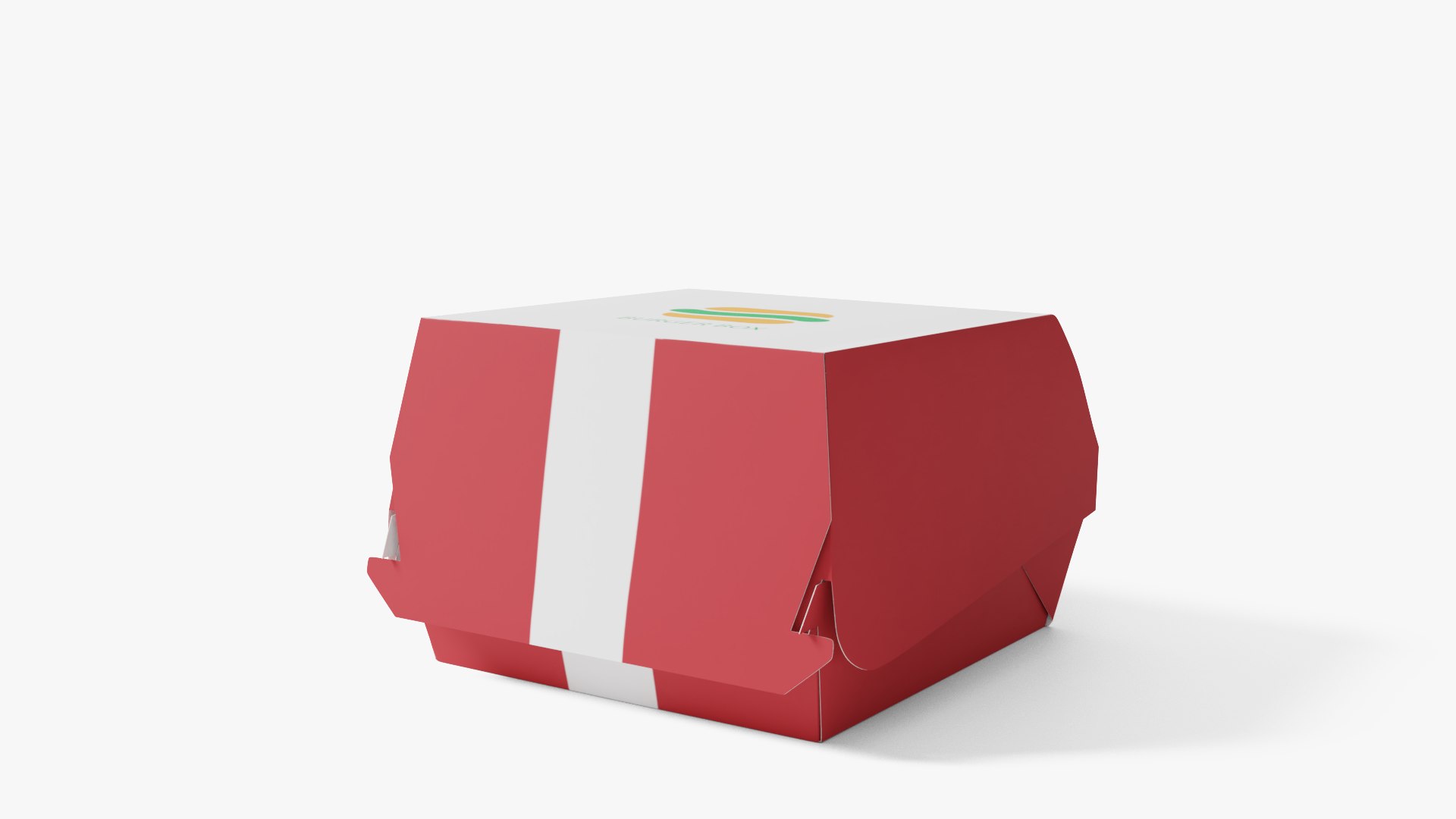 3D Burger Box 2 Model - TurboSquid 1452037