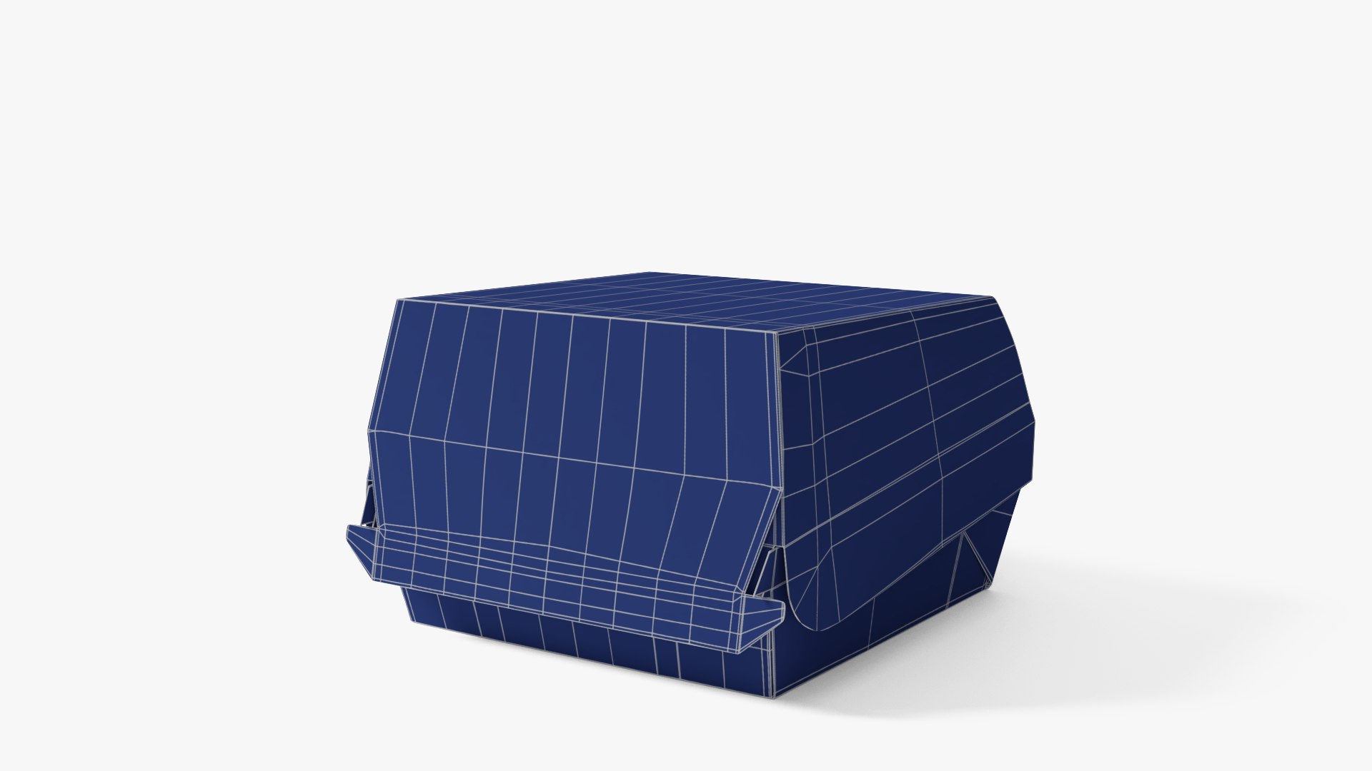 3D burger box 2 model - TurboSquid 1452037