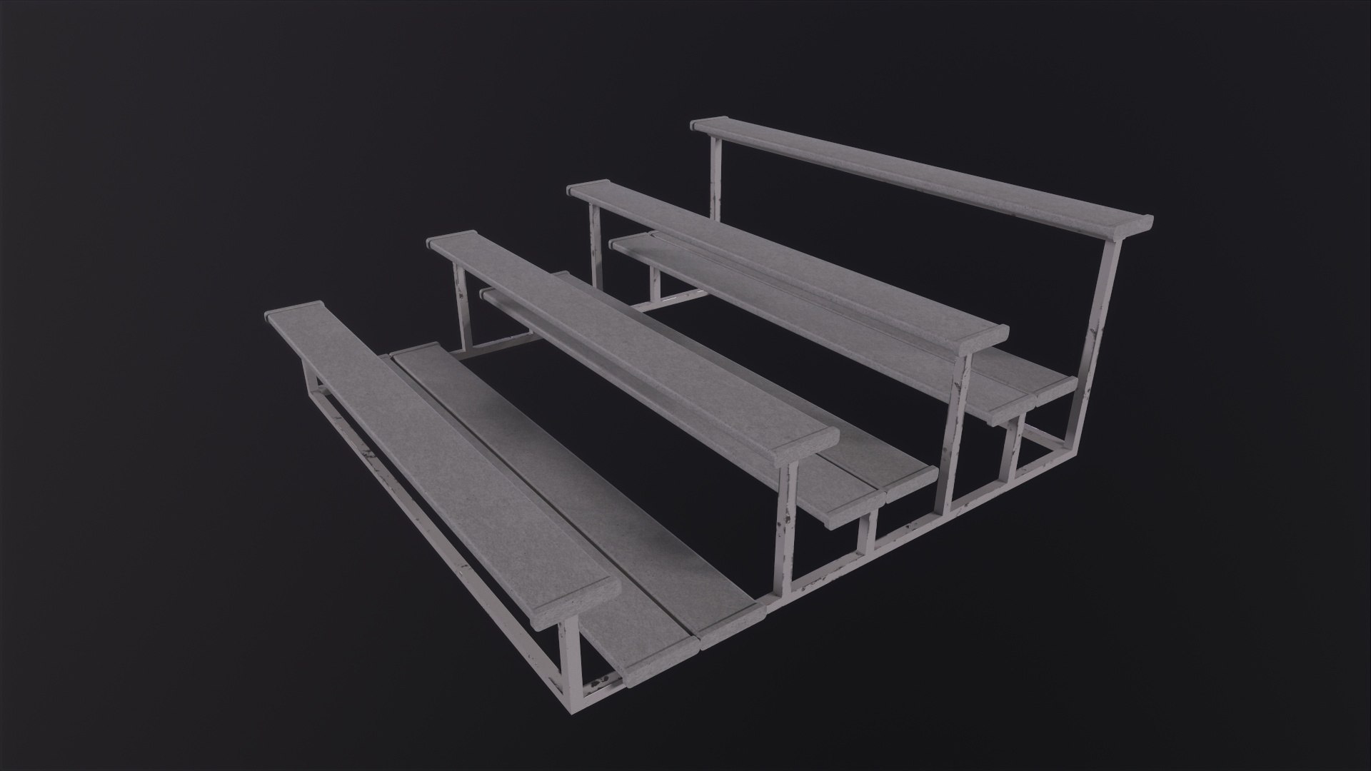 3D Football Soccer Bleacher - TurboSquid 2109058