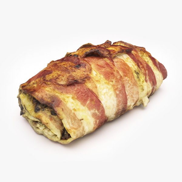 Modello 3D Pancetta su polpettone PBR - TurboSquid 2511071