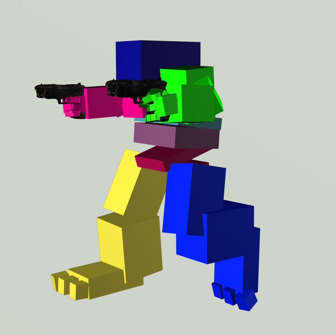 3d X Alien Monster Character Rigged