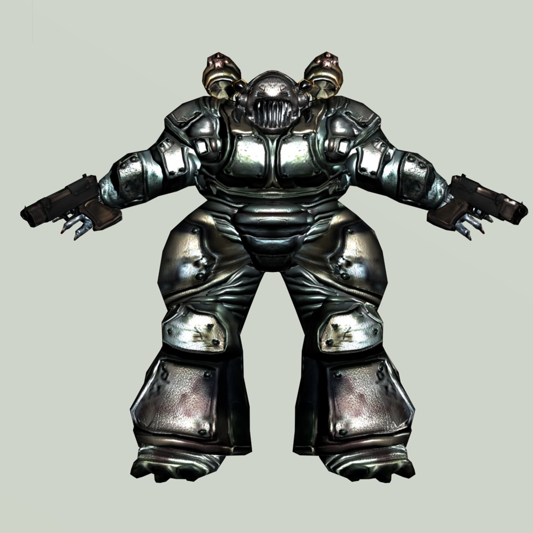 3d X Alien Monster Character Rigged