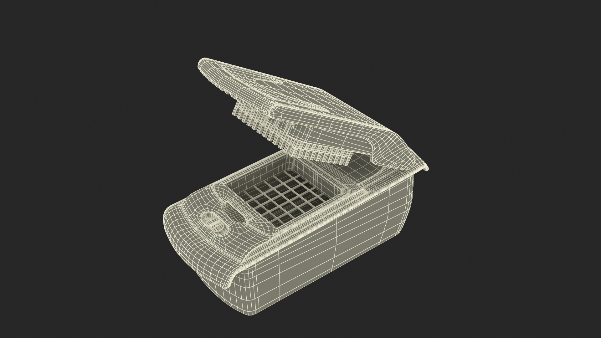 Vegetable Chopper With Large Dice Blade 3D - TurboSquid 2169028