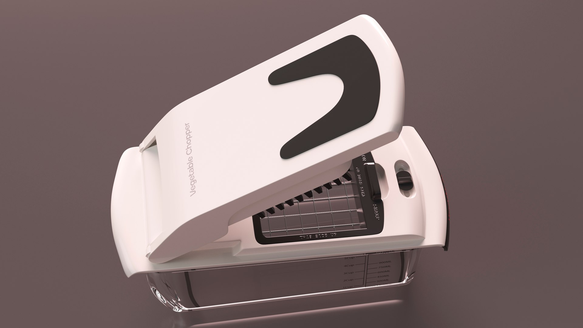 Vegetable Chopper With Large Dice Blade 3D - TurboSquid 2169028