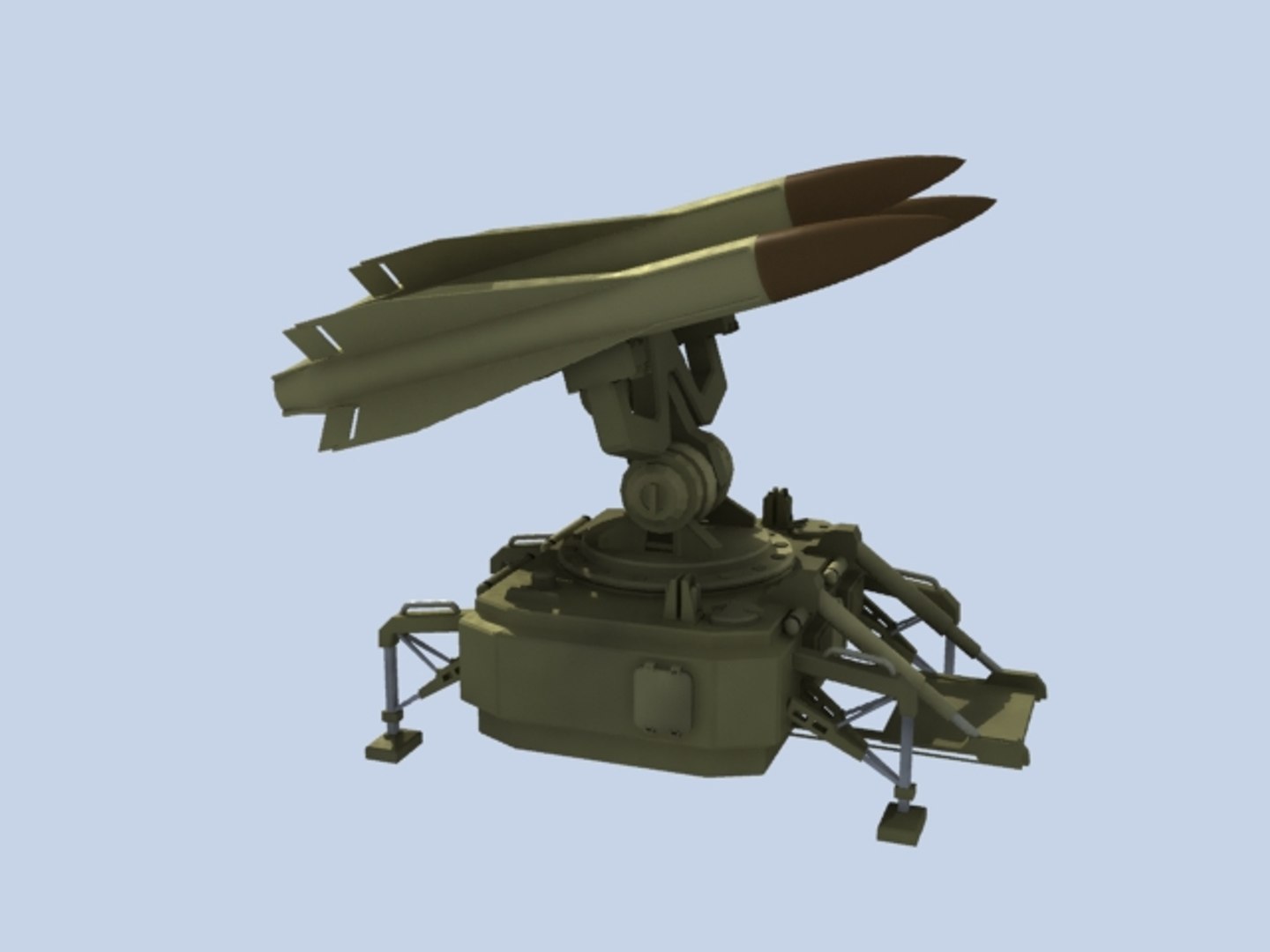 Hawk Sam 3d Model