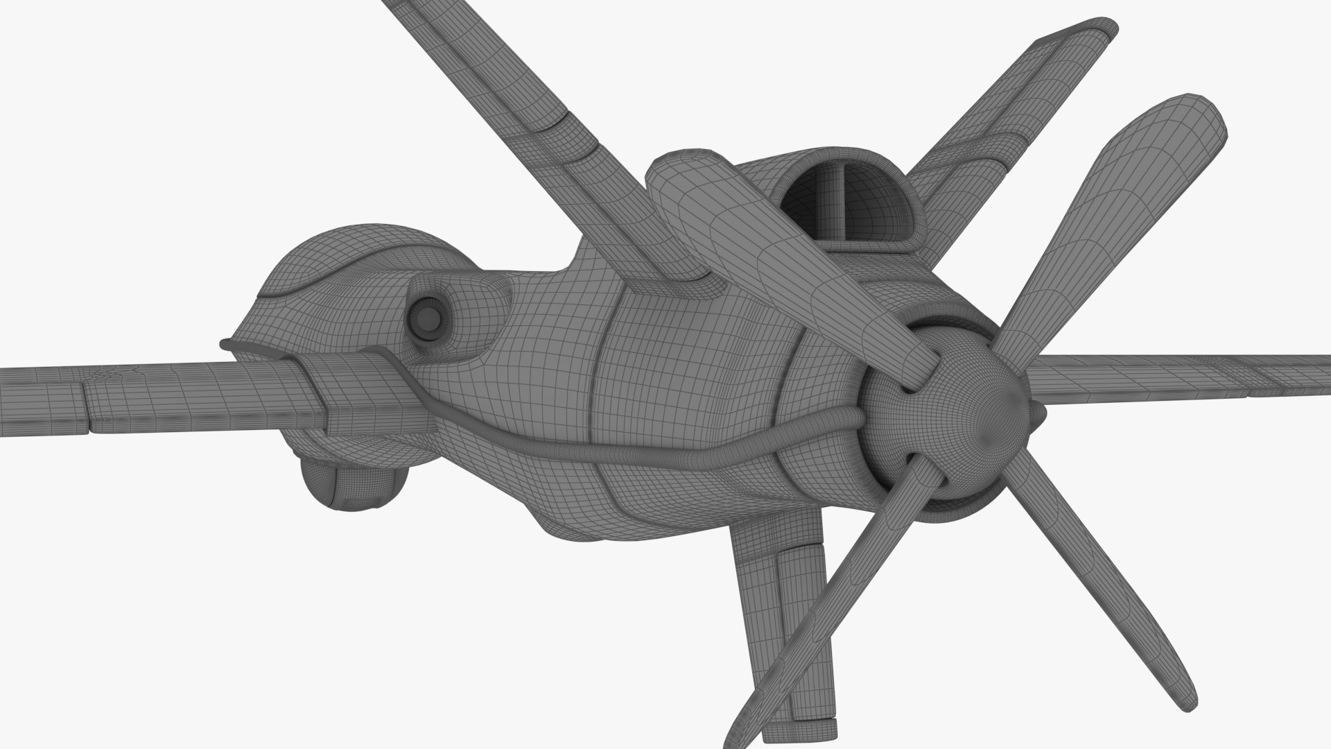 UAV DRONE F9 Desert Phantom 3D Model - TurboSquid 2439714