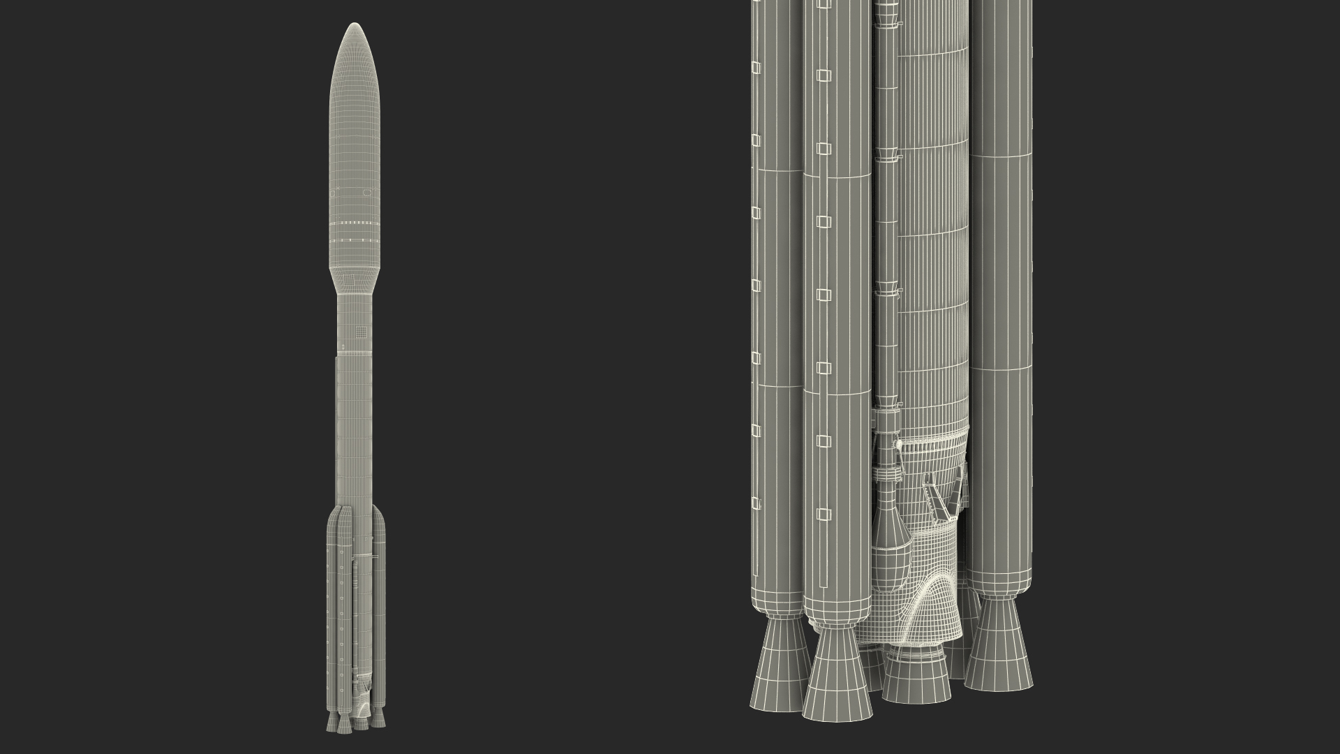 Atlas 500 Series Expendable Model - TurboSquid 1441039