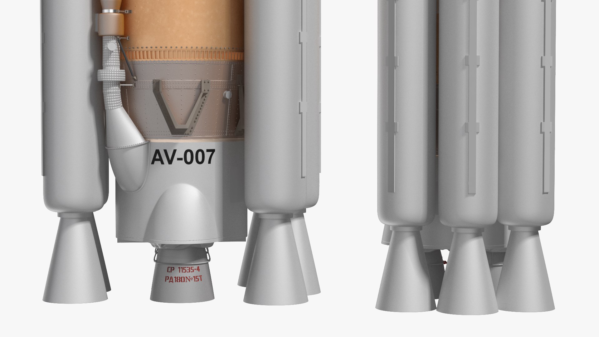 Atlas 500 series expendable model - TurboSquid 1441039
