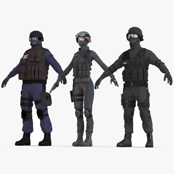 3D Swat Models | TurboSquid