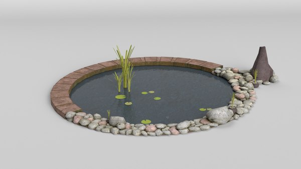 Pond 3 3D model - TurboSquid 1772013