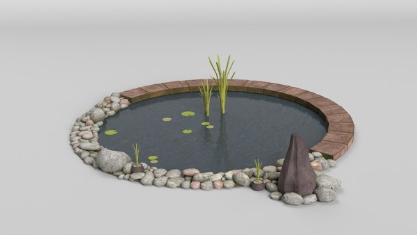 Pond 3 3D model - TurboSquid 1772013