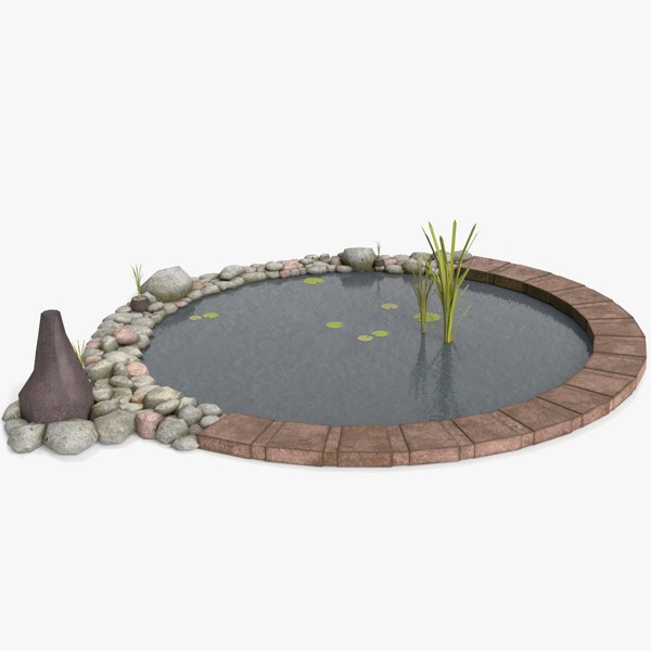 Pond 3D Models for Download | TurboSquid