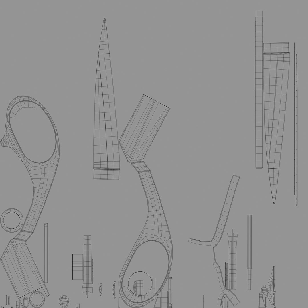 Scissor Model - TurboSquid 2355452