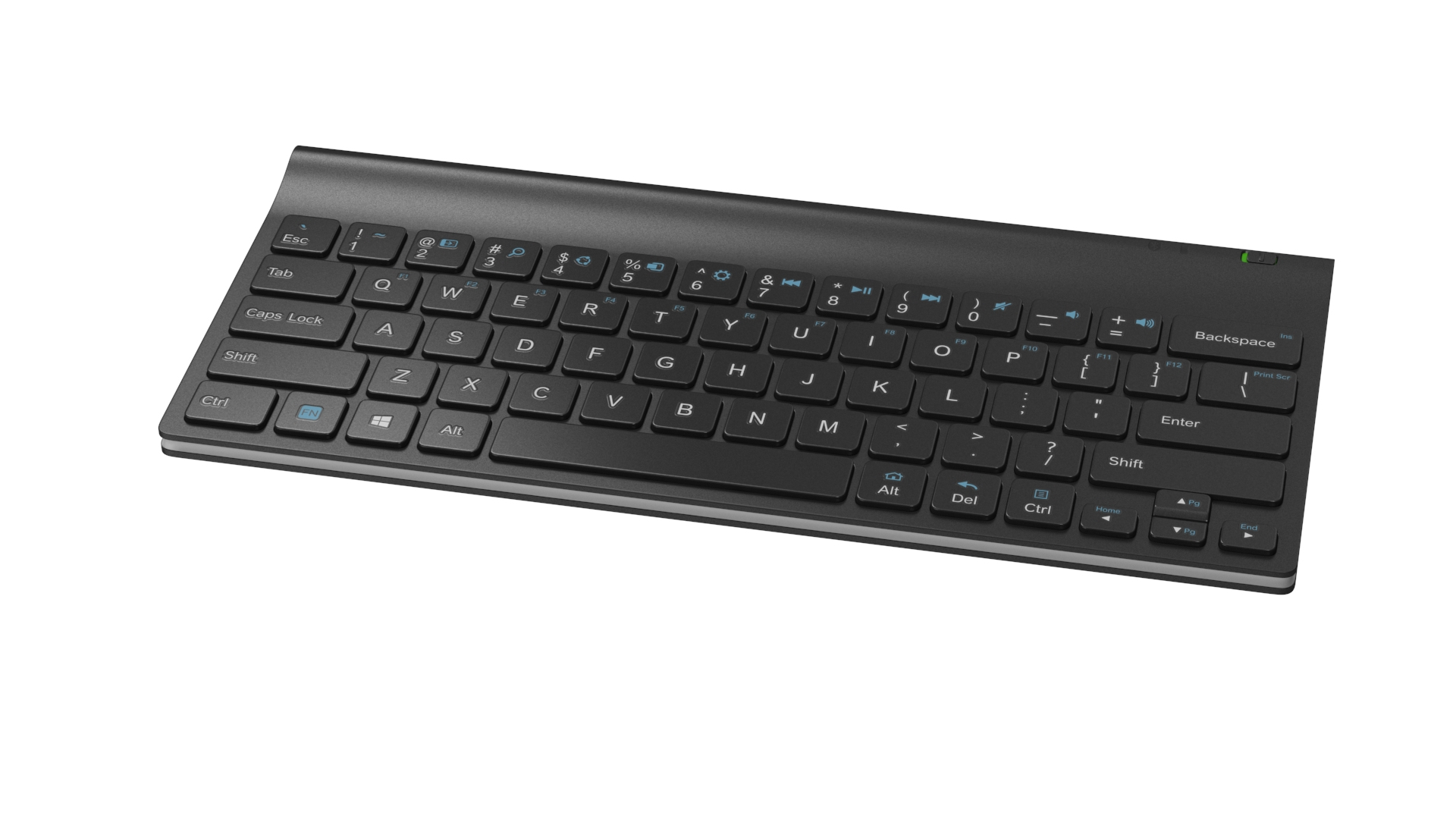 Wireless Compact Keyboard 3D - TurboSquid 2382790