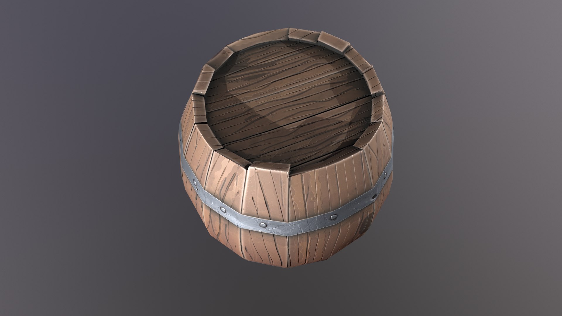 3D Barrel Stylized Model - TurboSquid 1975301