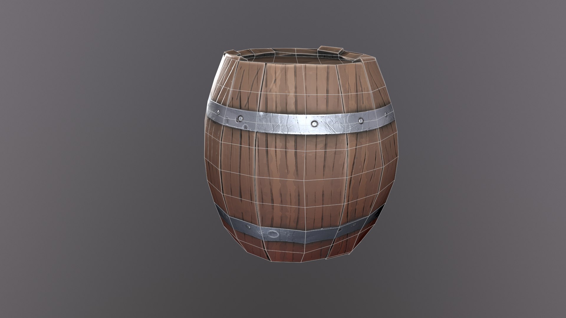 3D Barrel Stylized Model - TurboSquid 1975301