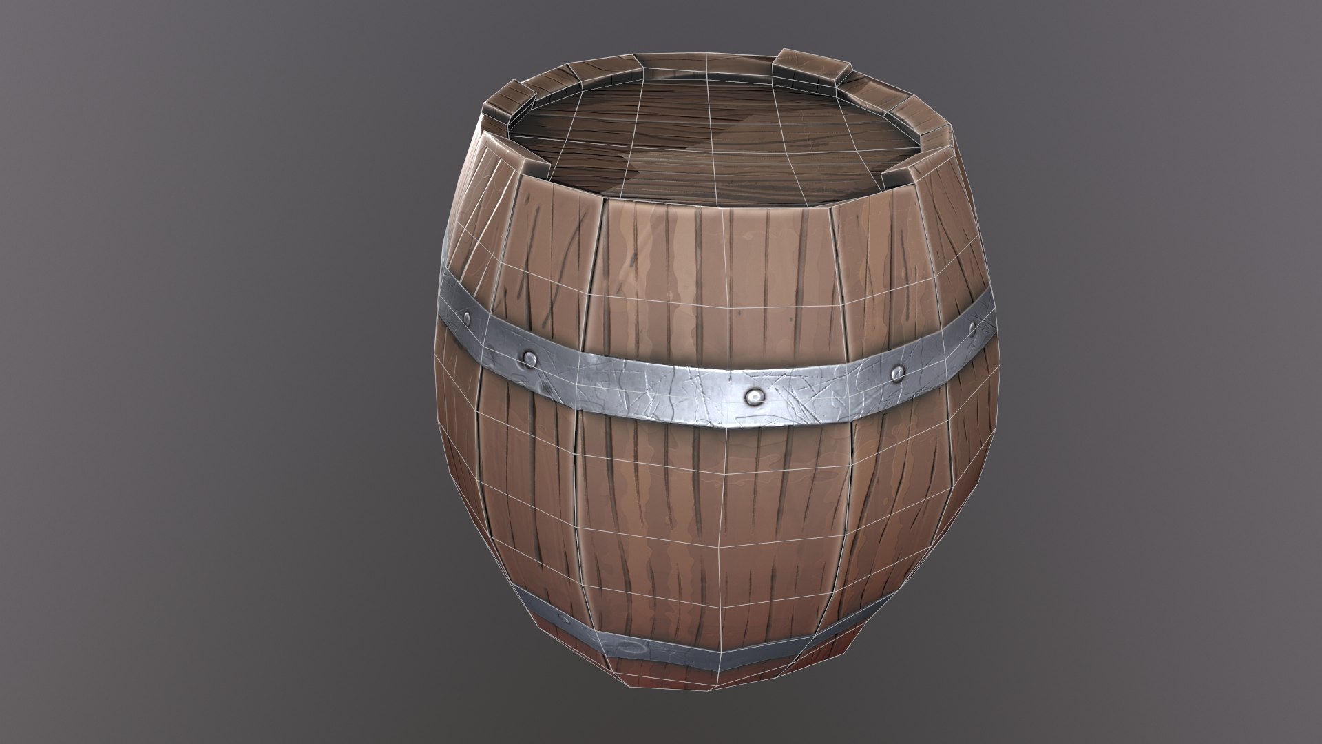 3D Barrel Stylized Model - TurboSquid 1975301