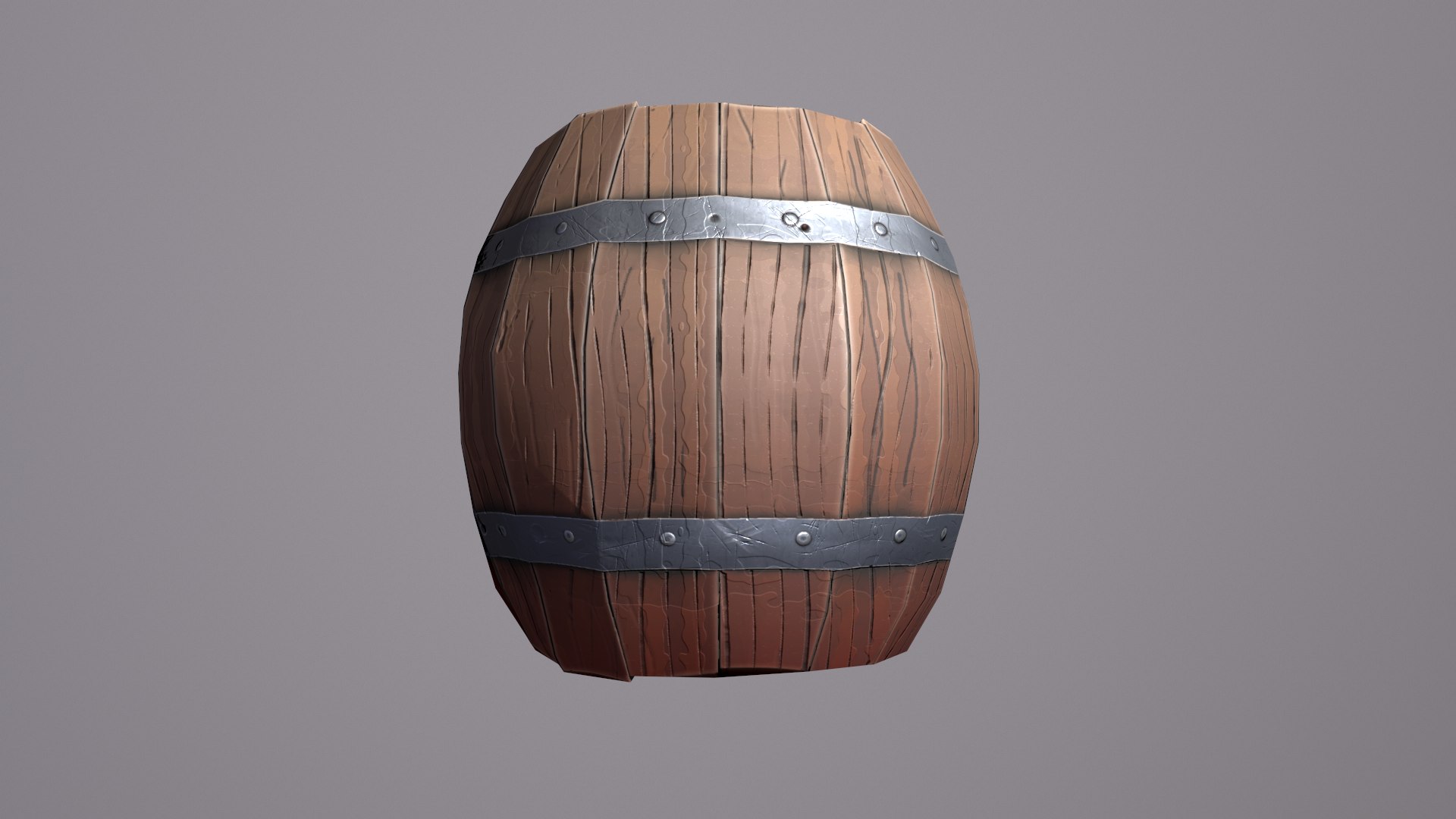 3D Barrel Stylized Model - TurboSquid 1975301