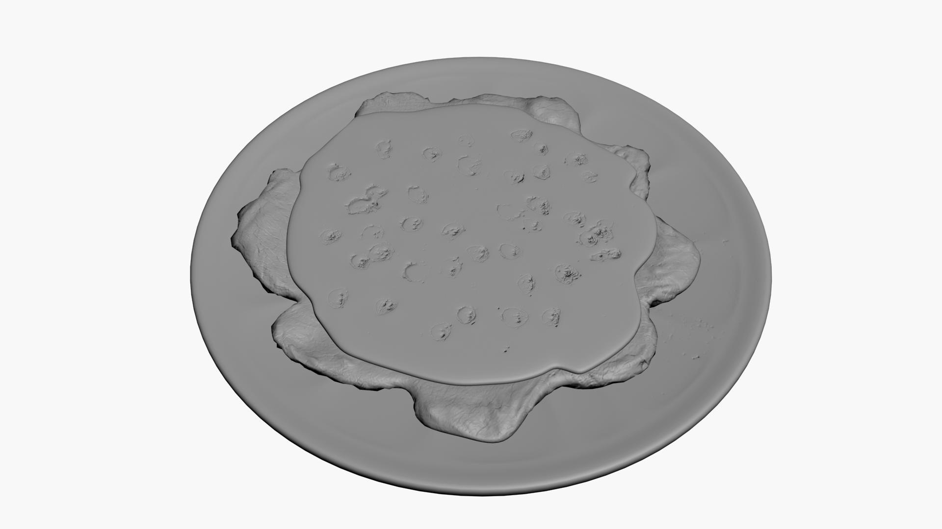 3D Veal With Tuna Sauce Model - TurboSquid 2253276
