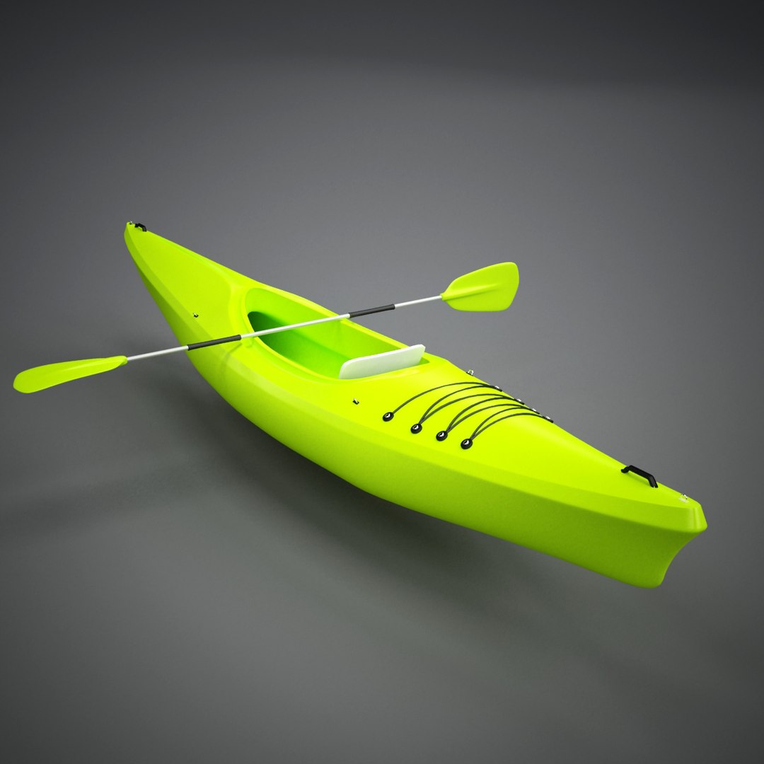Small Recreational Kayak 3ds