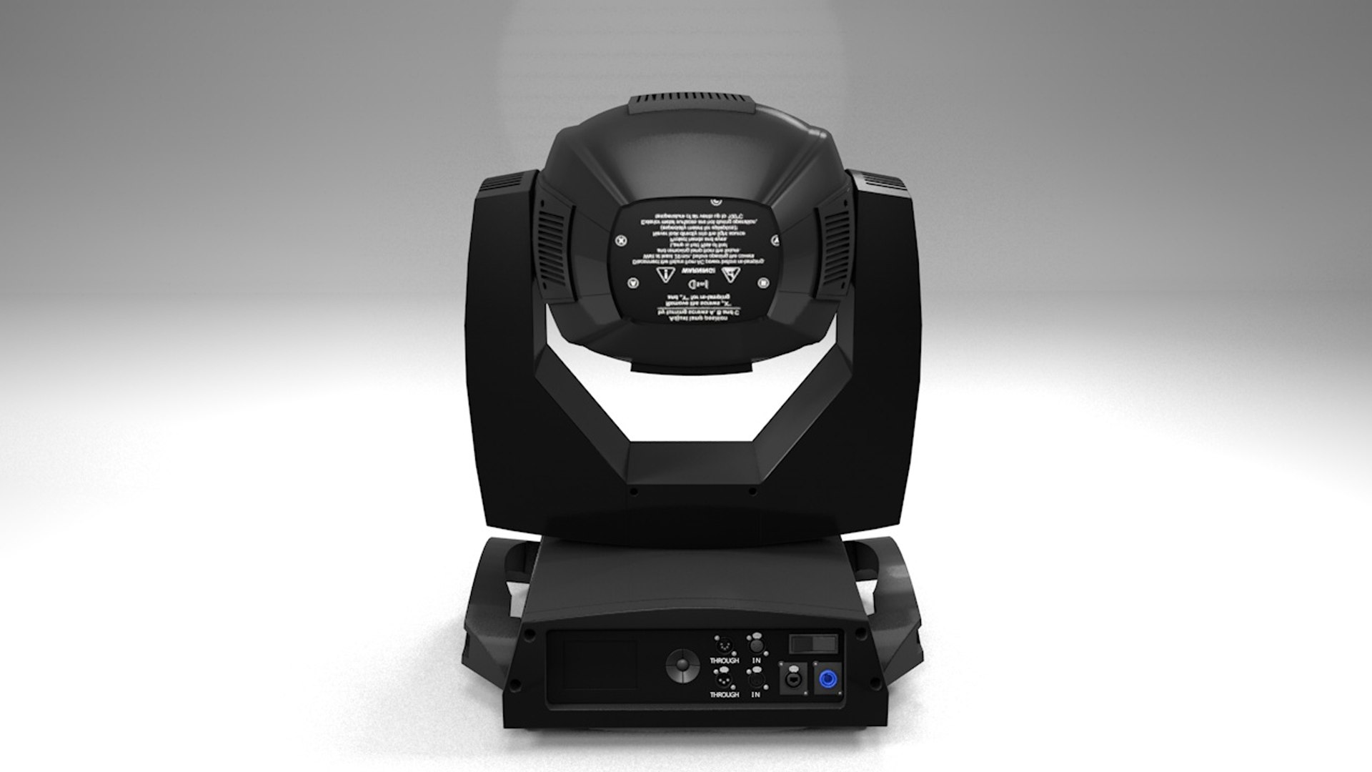 3d clay paky alpha beam