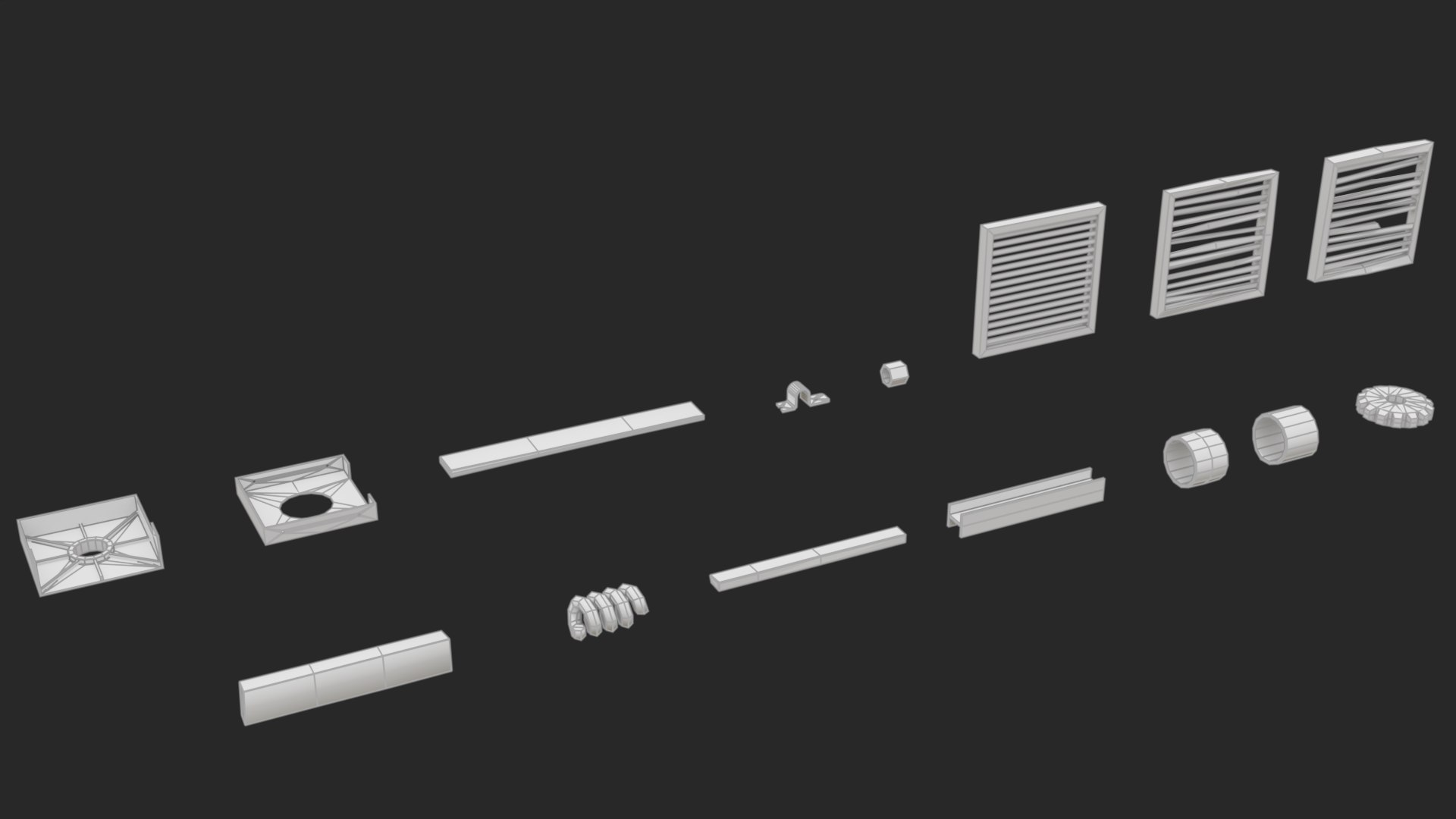 Rusty Scrap Props 3D Model - TurboSquid 2283944