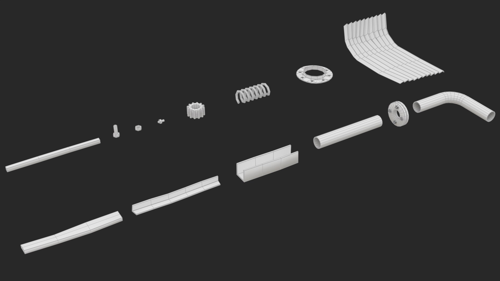 Rusty Scrap Props 3D Model - TurboSquid 2283944