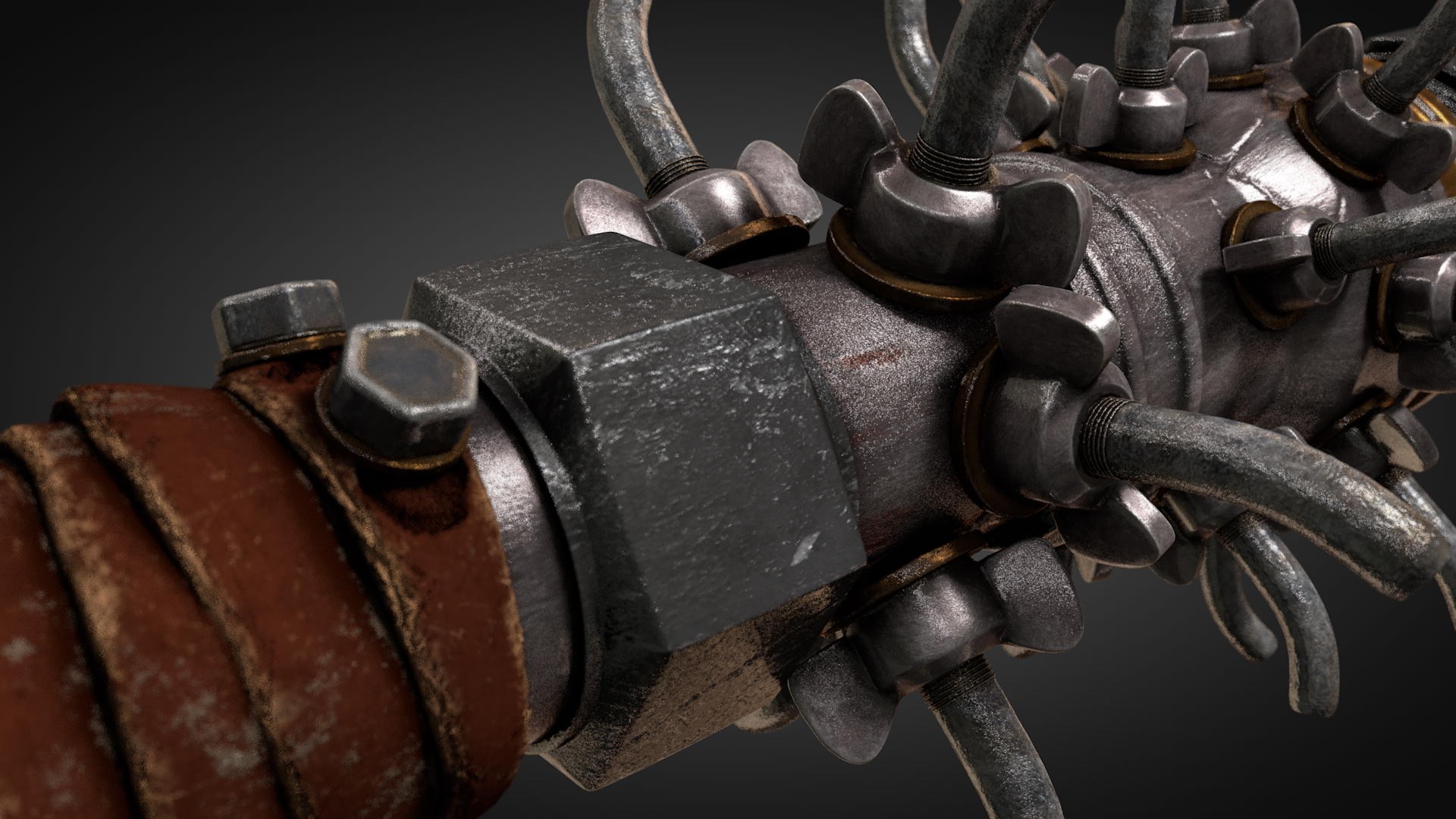 3D Model Metal Pipe - TurboSquid 1375332