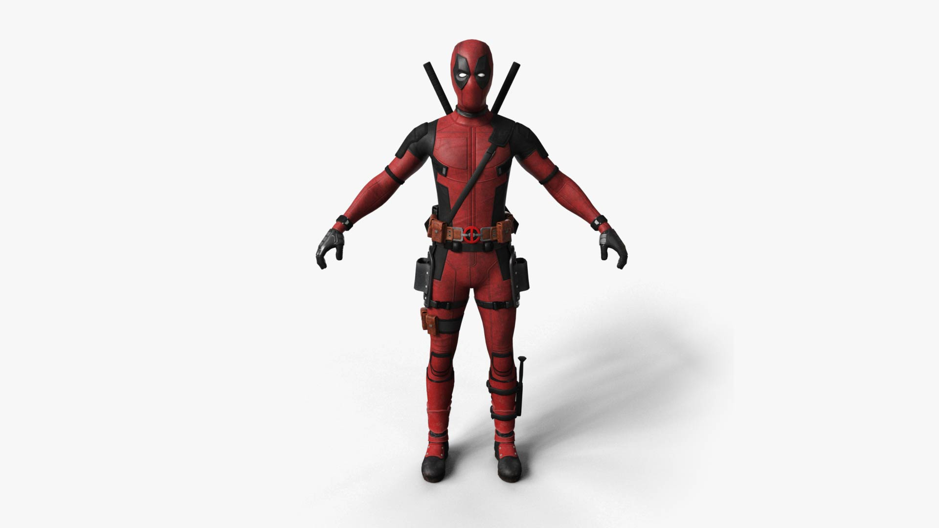 Deadpool Model - TurboSquid 2008231