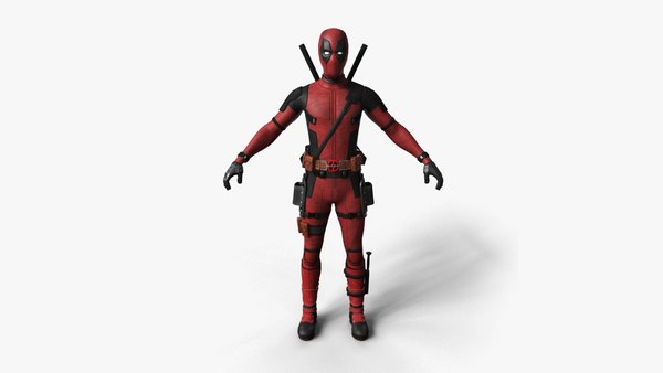 modelo 3d Dead pool - TurboSquid 2008231